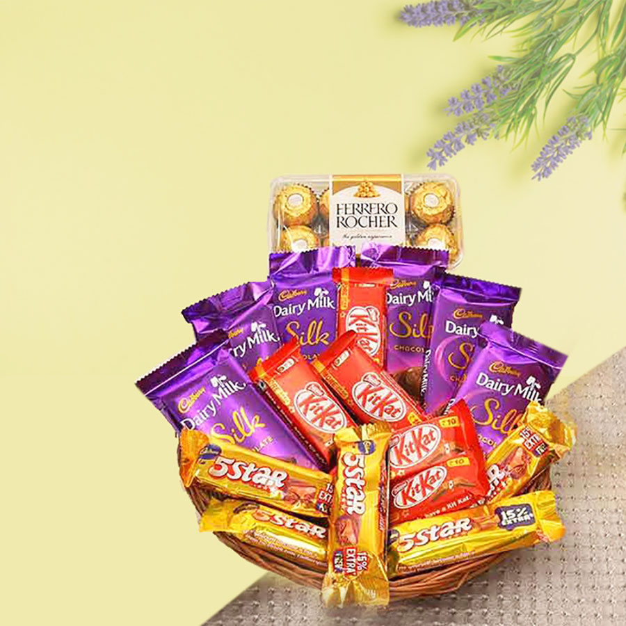 Chocolates Gift Hamper Gift Send Buy Gourmet Gifts Online CL007 
