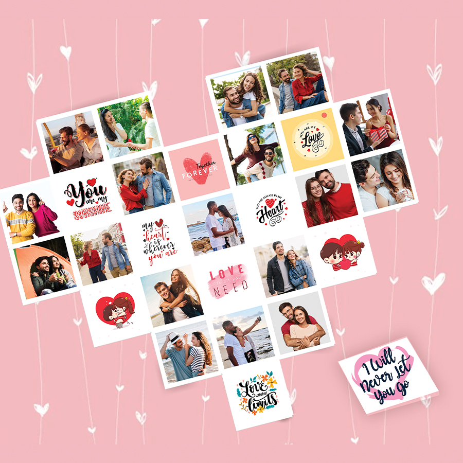 Love Heart Fold Card With Photo : Gift/Send/Buy Home Decore Gifts ...